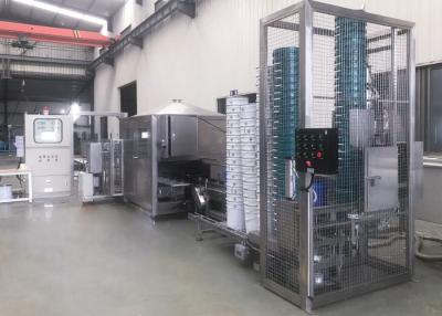China 18-40L Pail De-Stacker | 400-600 Pails/Hour Automatic Unloading System for Industrial Filling Lines for sale