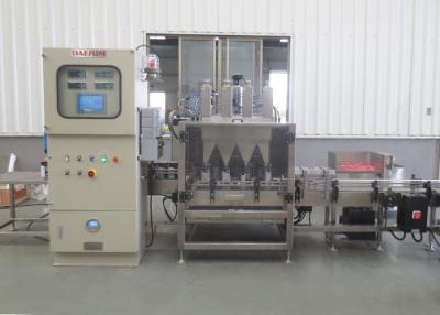 China GZ1-4CSEx Explosion-Proof Liquid Tin Filling Machine - 1-5L Capacity, 4 Nozzles, 500-2000 tins/hour for sale
