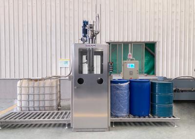 China GZ200-A Single Nozzle Semi-Automatic Liquid Filling Machine for 50-220L Drums, 30-35 Drums/Hour Capacity, ±0.1-0.2% Accuracy for sale