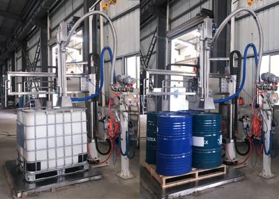 China 25L-1000L Semi-Automatic Explosion-Proof Liquid Pallet Filling Machine with ±0.1% Accuracy and 35 BPH Capacity for sale