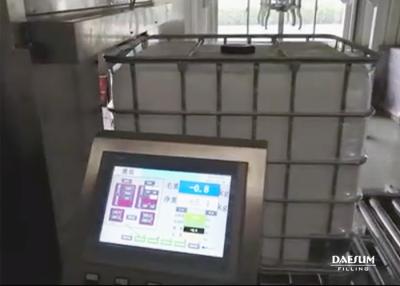 China GZ1000-1DXR Fully Automatic IBC Filling Machine - 70-80 Drums/Hour, 16-20 IBCs/Hour Capacity for sale