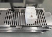 China Jerrycan Pail Non-Driven Roller Conveyor Filling Machine Spare Parts with 10cm Roller Height and Ex-Proof Motors for sale