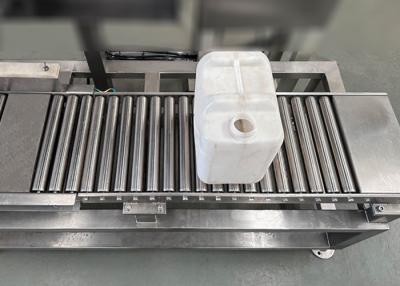 China Jerrycan Pail Non-Driven Roller Conveyor Filling Machine Spare Parts with 10cm Roller Height and Ex-Proof Motors for sale