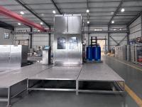 China GZ1000-D 200L/IBC Fully Automatic Liquid Pallet Filling Machine with FFU Room - 25-35 BPH Capacity, ±0.1% Accuracy for sale