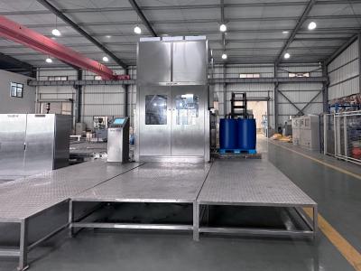 China GZ1000-D 200L/IBC Fully Automatic Liquid Pallet Filling Machine with FFU Room - 25-35 BPH Capacity, ±0.1% Accuracy for sale