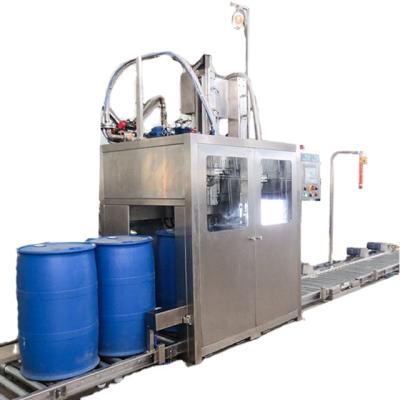 China 200L Automatic Oil Drum Filling Sealing Machine 300kg Capacity 8kw PLC Control for sale