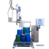 China Automatic Electric Visual Type Pallet Filling Machine 200L Drum 1000L IBC 220V 440V for sale