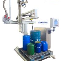 China Automatic Electric Visual Type Pallet Filling Machine 200L Drum 1000L IBC 220V 440V for sale