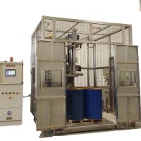 China Fully Automatic Pallet Filling Machine Stainless Steel 304/316 40BPH ±0.2%FS Accuracy for Oil Drums for sale