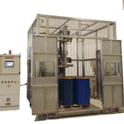 China Fully Automatic Pallet Filling Machine Stainless Steel 304/316 40BPH ±0.2%FS Accuracy for Oil Drums for sale