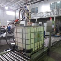 China Semi-Automatic IBC Drum Filling Machine 40BPH Capacity ±0.2%FS Accuracy for Beverage Chemical Liquid for sale