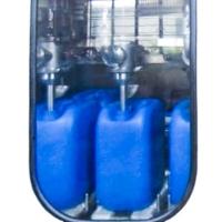 China 18L Automatic Lube Oil Filling Machine 4 Nozzles PLC Control 380V 50Hz for Viscous Liquids for sale