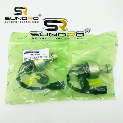 China Hyundai R220-5 R215-7 R225-7 R220-9 Excavator Ignition Switch with Key 21N4-10400 21N4-10430 for sale