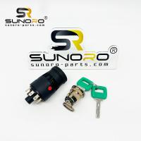 China A35D L120E Starter Switch Ignition Key Excavator Diesel Engine Parts 24V 11006988 11039211 for sale