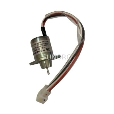 China 12V 24V Excavator Engine Fuel Shut Off Stop Solenoid Valve 1503ES-12S5SUC12S for sale