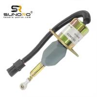 China 24V DC Diesel Fuel Shut Off Solenoid Valve 3930234 for Cummins Komatsu PC300-7 PC350-7 for sale