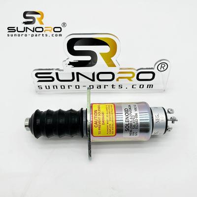 China Fuel Shut-off Solenoid Valve 12V 24V Compatible with Woodward Deutz Bomag 12S7U1B2A for sale