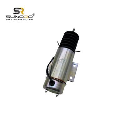 China SUNORO AV32V12 Diesel Engine Flameout Controller 12V Fuel Shut Off Solenoid for Excavator for sale