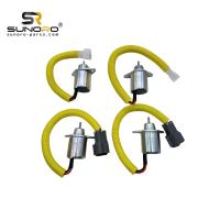 China 12V 24V Flameout Stop Solenoid for Yanmar 4TNE94 4TNE98 Engine Fuel Shutoff Valve for sale