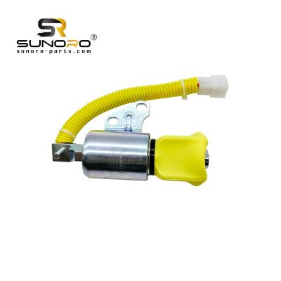 China SUNORO 1756ES-12SUC5B1S5 Fuel Shutoff Solenoid 12V Stop Solenoid for Kubota Engine for sale