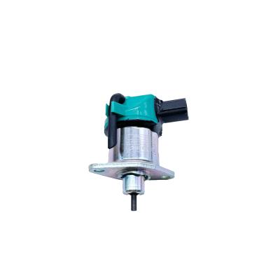 China SUNORO Engine Shut Off Solenoid 12V 1C01060015 for Kubota M9000 Excavator Fuel Stop Valve for sale