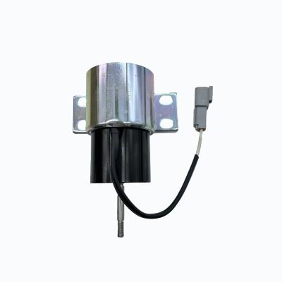China SUNORO Excavator Stop Solenoid Valve 12V 0250-12E2LS1 Fuel Shutoff Solenoid for Engine Spare Parts for sale