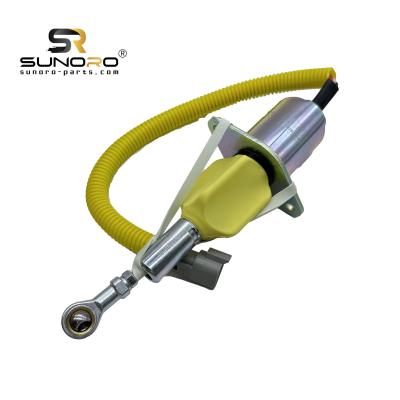 China SUNORO 24V Fuel Shut Off Solenoid Valve Actuator 4063712 for PC360-7 Excavator for sale