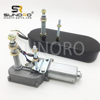 China Lovol 220 Cab Wiper Arm Wiper Motor Assembly Construction Machinery Parts 24V for sale