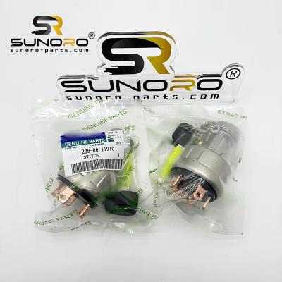 China Excavator Ignition Start Switch 08086-20000 22B-06-11910 for PC200-7 PC200-8 PC360-7 PC450-8 for sale