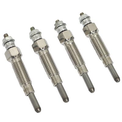 China 4X Glow Plug 15521-65510 for Kubota V1902 V1702 V1502 Diesel Engine Excavator Parts for sale