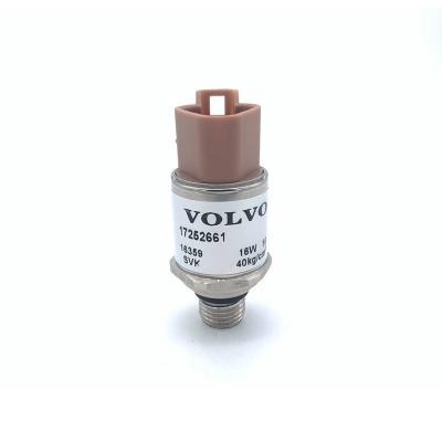 China SUNORO Low Voltage Sensor Switch 40Bar 17252661 for EC210 EC240 EC290 EC360 Excavator for sale