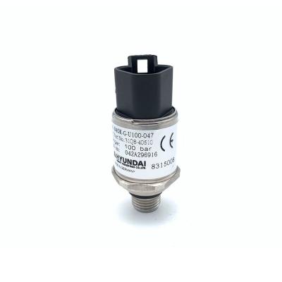 China SUNORO R210-9 Diesel Engine Oil Pressure Sensor 31q8-40510 100Bar for Hyundai Excavator Parts for sale