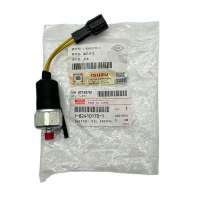 China Excavator Engine Oil Pressure Switch Sensor 6BG1 4BG1 1-82410170-1 for EX120-5 EX200-5 ZAX200-6 for sale
