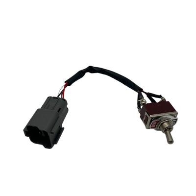 China Heavy Duty Toggle Switch VOE14616040 for EC200B EC210B EC240B EC290B Excavator Parts 12V 20A for sale