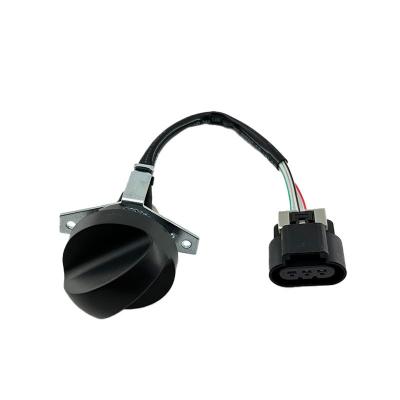 China SUNORO Excavator Throttle Knob Switch 10 Gear 15 Gear for XE60 XE75 XE135 for sale