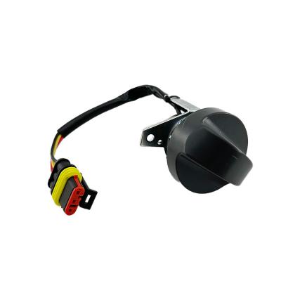 China SUNORO Excavator Throttle Knob 60117463LM for SANY SY75 SY215 SY235 SY335 SY365 for sale