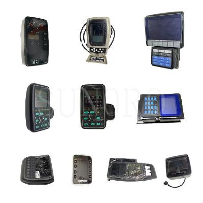 China Excavator Display Screen Panel Monitor 7 Inch LCD for Hitachi Komatsu Hyundai for sale