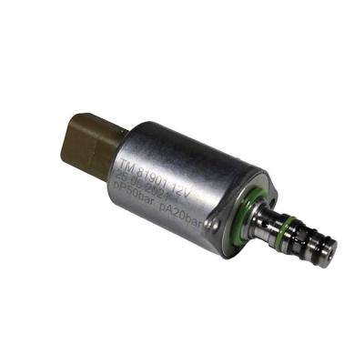 China SUNORO Excavator Solenoid Valve 12V 50bar 20bar for TM81901 Hydraulic Spare Part for sale