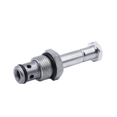 China SUNORO Hydraulic Solenoid Valve Spool Core 13mm Normally Closed for Excavator Relief Valve for sale