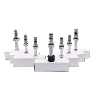 China Excavator Solenoid Valve Core SV08-30 SV08-31 SV10-34 for Monoblock Hydraulic Control Pump 24V for sale