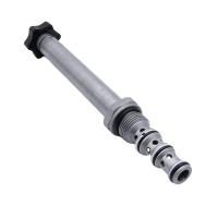 China SUNORO Hydraulic Solenoid Valve Spool for Excavator Electric Parts Long Style 24V for sale