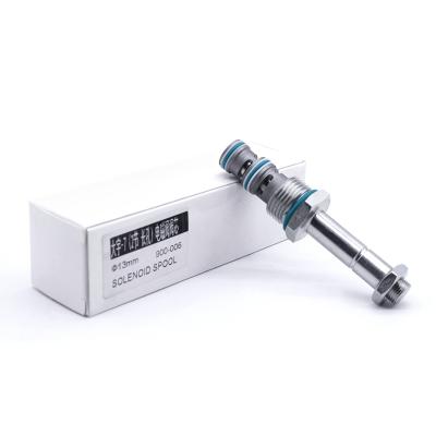 China Hydraulic Solenoid Valve Spool 13mm for Daewoo Excavator Electric Spare Parts for sale