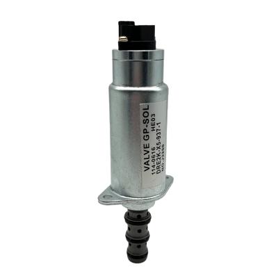 China SUNORO Hydraulic Pump Solenoid Valve 114-0616 for E330B E330C Excavator 24V for sale