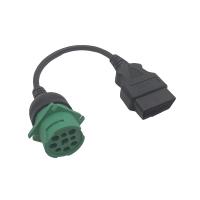 China Excavator 9 Pin Programming Cable for Cummins Diagnostic Scanner Kit Heavy Duty for sale