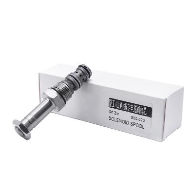 China SUNORO Hydraulic Solenoid Valve Spool 13mm for XGMA Excavator Electric Spare Parts for sale