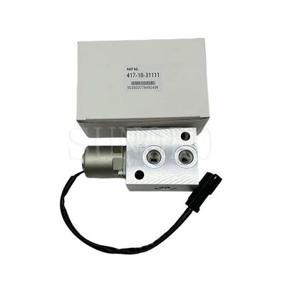 China Hydraulic Pump Solenoid Valve 417-18-31111 714-07-16730 for Komatsu Loader WA150 WA200 WA250 WA320 WA320-5 for sale