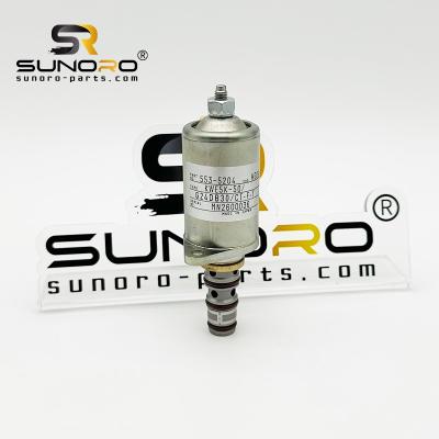 China Excavator Hydraulic Pump Solenoid Valve Assembly 553-5204 5535204 for E352 E349 E385 E395 E345GC for sale