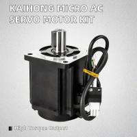 China 80mm AC Servo Motor 3000RPM 750W with Driver Kit - Single-Phase Industrial Grade for CNC Applications for sale