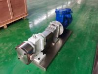China Sanitary Grade 304 Stainless Steel CAM Rotor Pump for Syrup, Honey & Viscous Fluids - Industrial Transfer Solution for sale