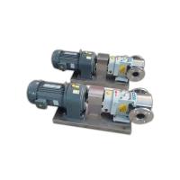 China 304 Stainless Steel Food-grade CAM Rotor Pump for Honey Syrup Milk Transfer with High Viscosity Handling for sale
